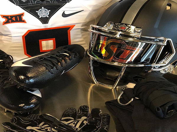 custom football visors – SHOC