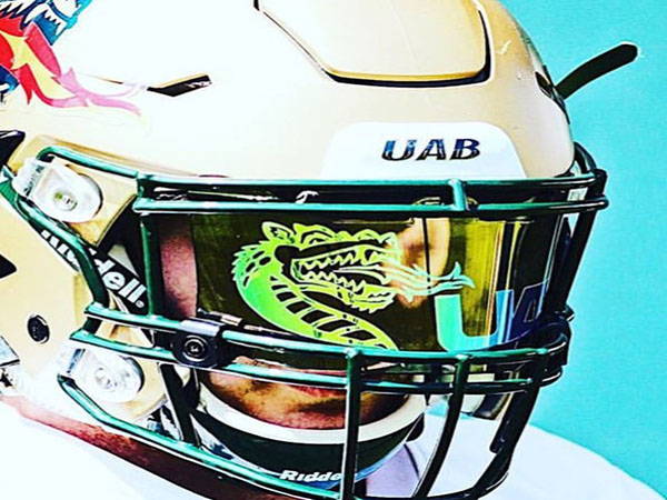 custom football visors – SHOC